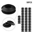 10/50 PCS Plastic Eyelets Set Round Eyelets Tarpaulin Eyelets Solar ...