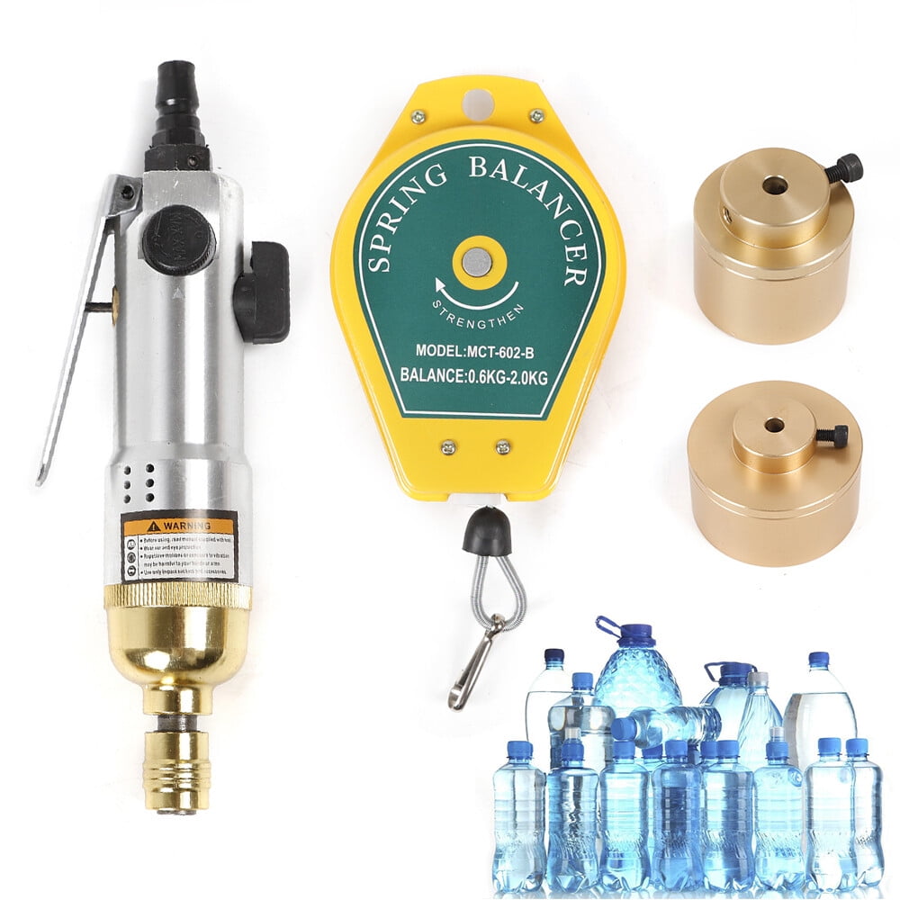 10-50MM Handheld Pneumatic Capper Plastic Bottle Sealing Capping Sealer ...