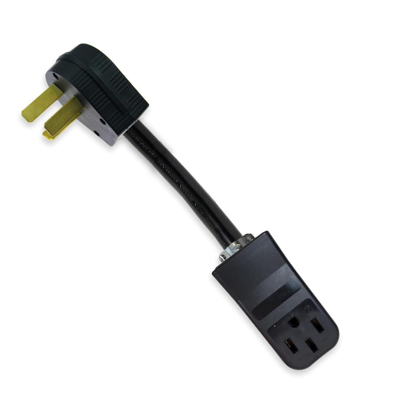 10-50P Male 3-PIN Plug to 14-50R 4-PIN Female Receptacle Stove Range ...