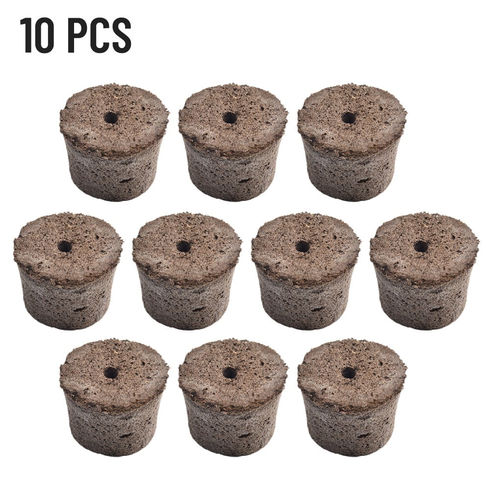 10/50PCS Grow Sponges Starter Pods Root Growth Sponge for Hydroponic ...