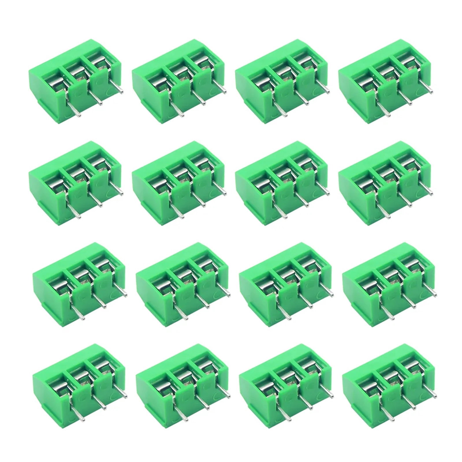 10/50PCS PCB Terminal Block Connector Pitch 5.0mm KF301 Straight Pin 2P ...