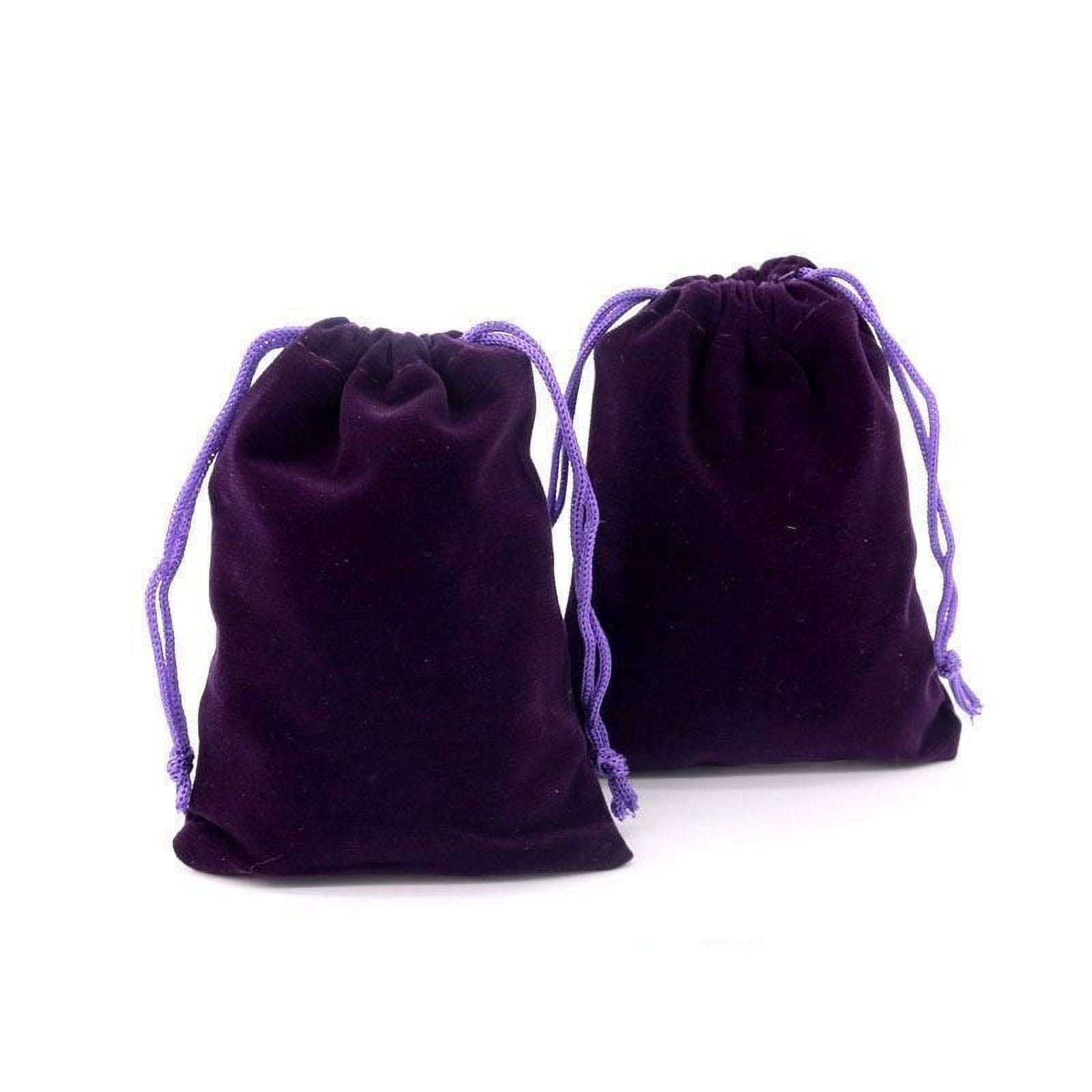10/50Pcs 5x7 7x9 Multisize Velvet Bag Drawstrings Pouches Small Size ...
