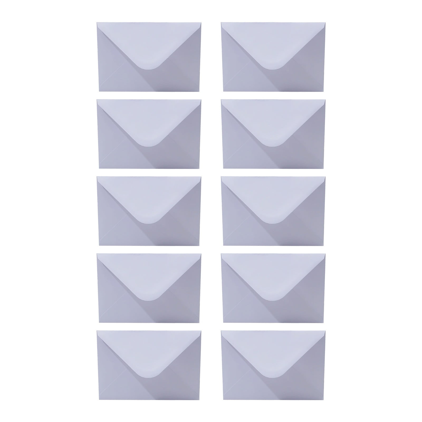10-50Pcs Envelopes 5x7 V-Shaped Flap White Envelopes - for Invitation ...