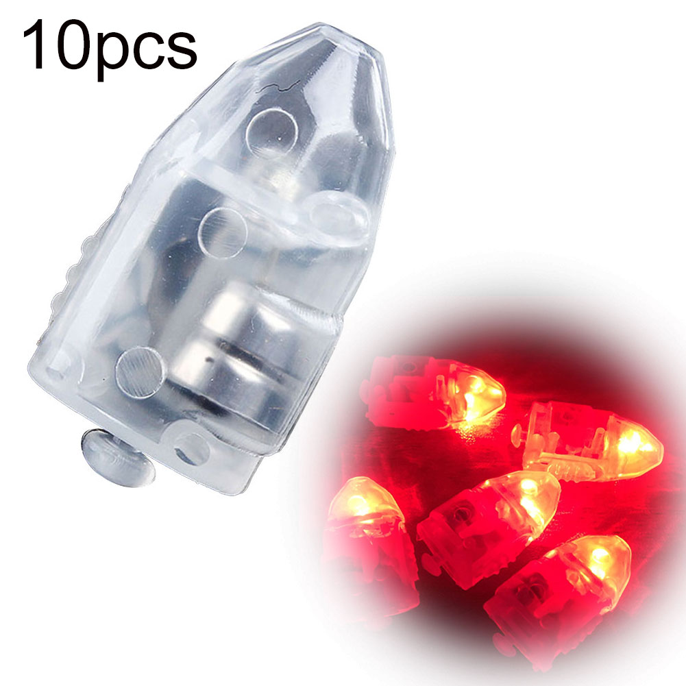 10/50Pcs High Brightness Balloon LED Light Flash Lamps Birthday Party ...