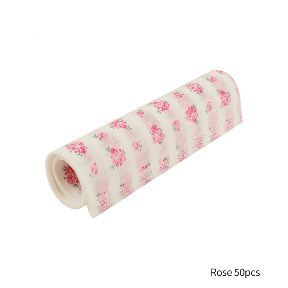 10/50Pcs Wax Paper Food Wrappers Wrapping Paper Food Grade Grease Paper ...