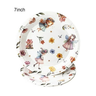 Be Magical Girl Birthday Party Plates - Unicorn Birthday Party Supplies ...