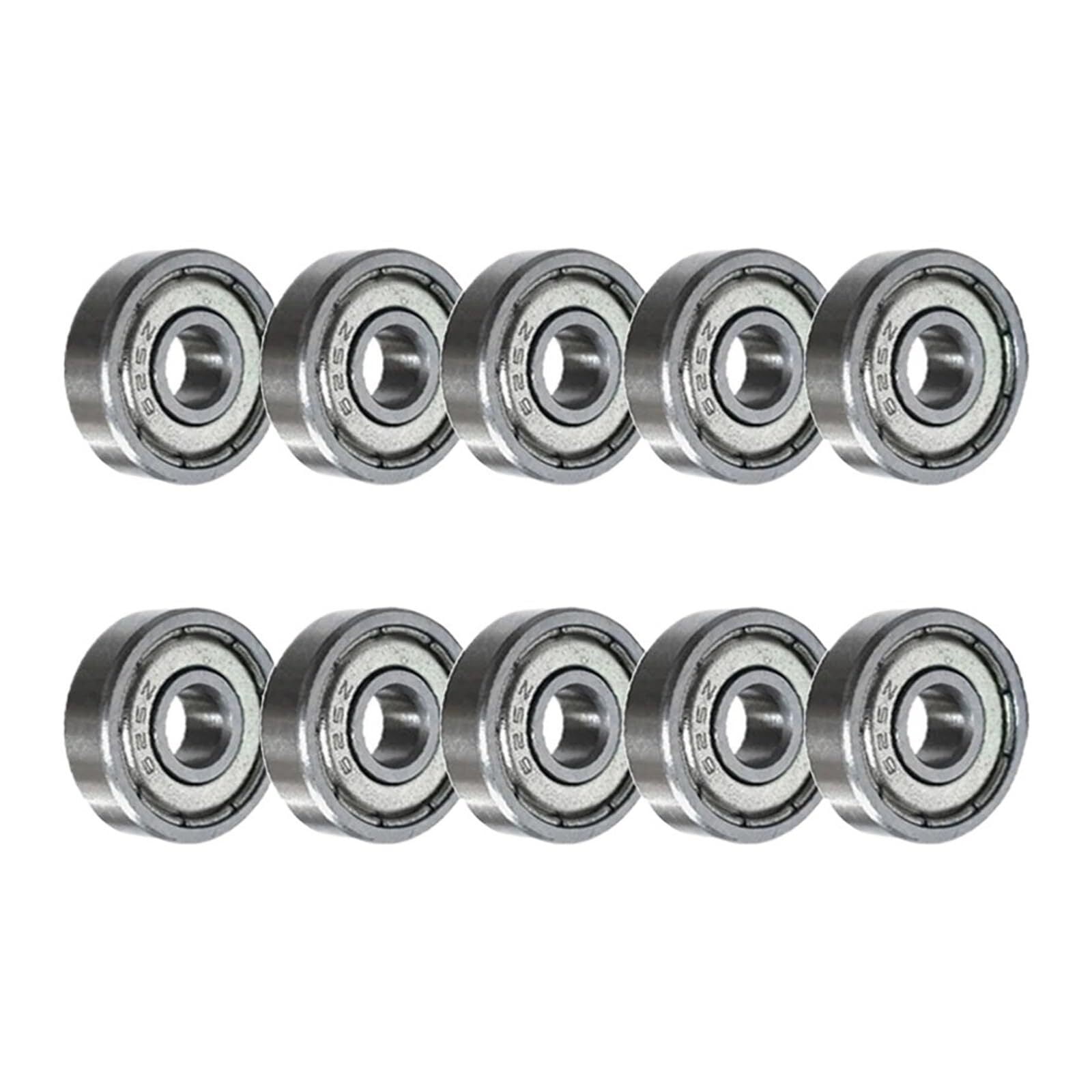 10-50pcs Ball Bearings 5x16x5mm 625ZZ Miniature Ball Bearing Deep ...