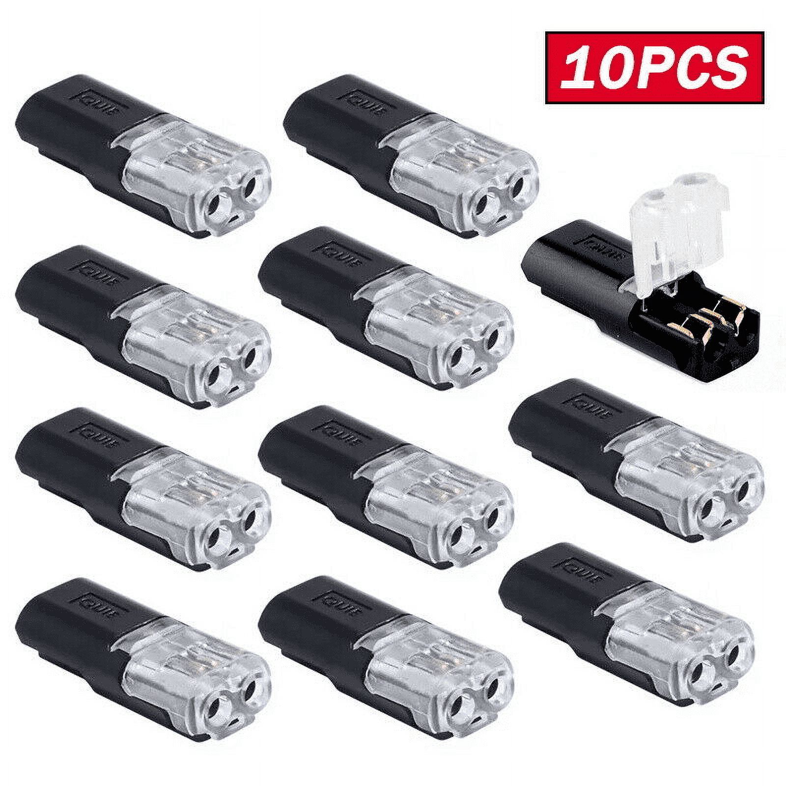 10-50x 2-pin plug connector car waterproof cable connector car ...