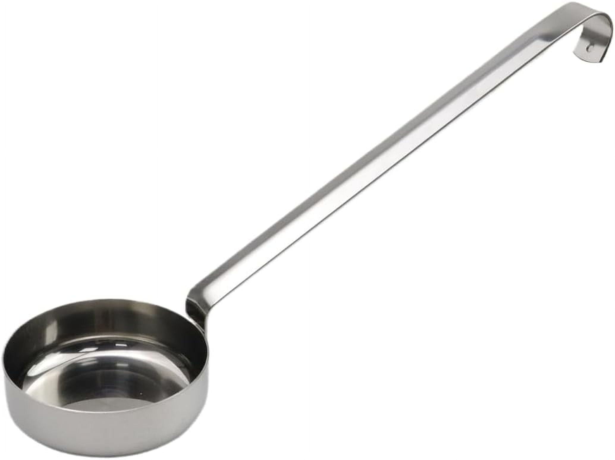 10.55" Stainless steel 201 Pizza Sauce spoon Kitchen Ladles with Hooks ...