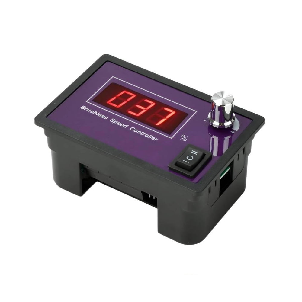 10-55V 15A DC Brushless Motor Speed Controller Embedded,Three-Phase No ...