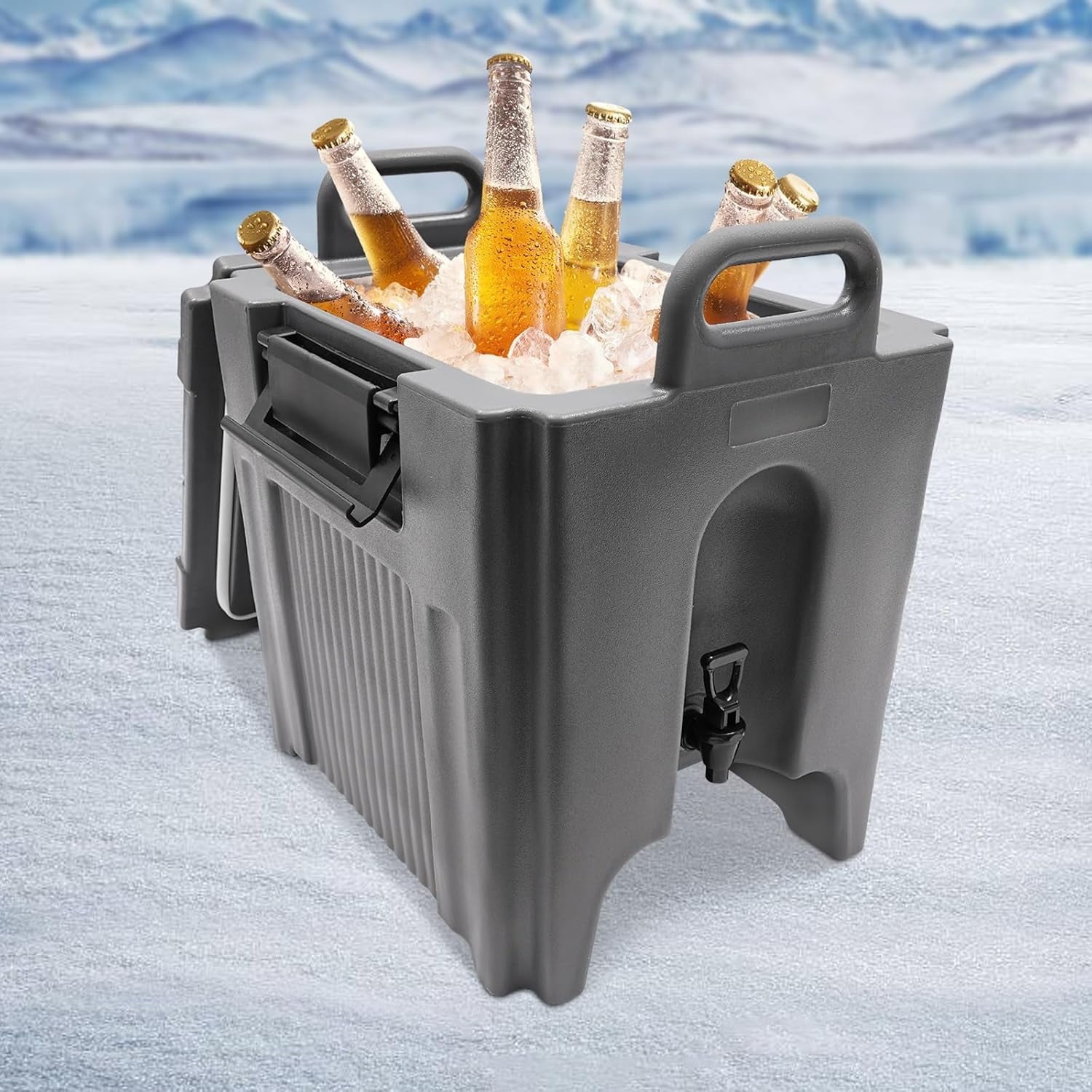 10.57 Gallon Insulated Beverage Dispenser, Food-grade Beverage Carrier ...