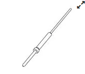 10-597726-011 Circular MIL Spec Contact Pin 22D 350" - Walmart.com