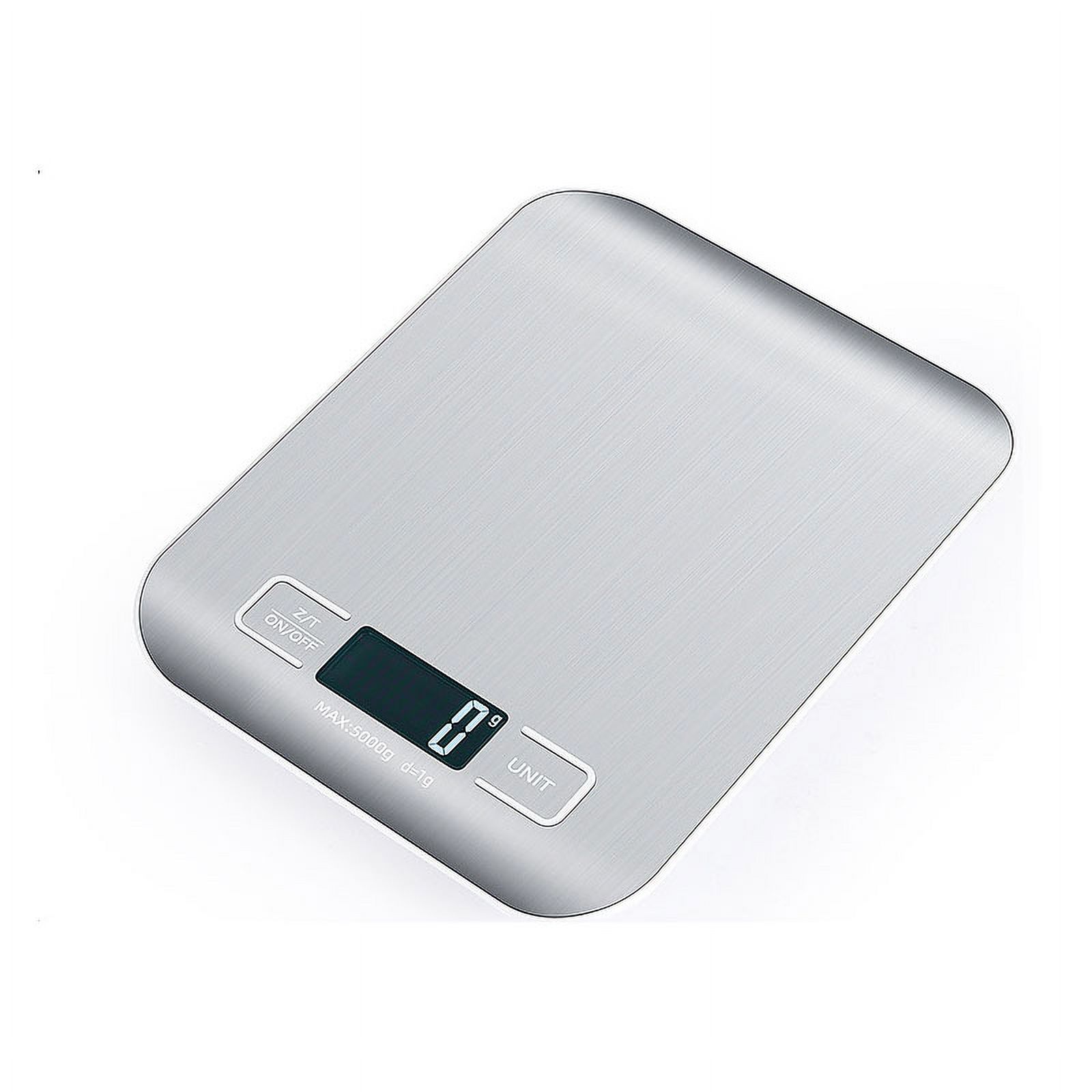 10/5Kg 1g Kitchen Scale digital Stainless Steel Weighing Scale Food ...
