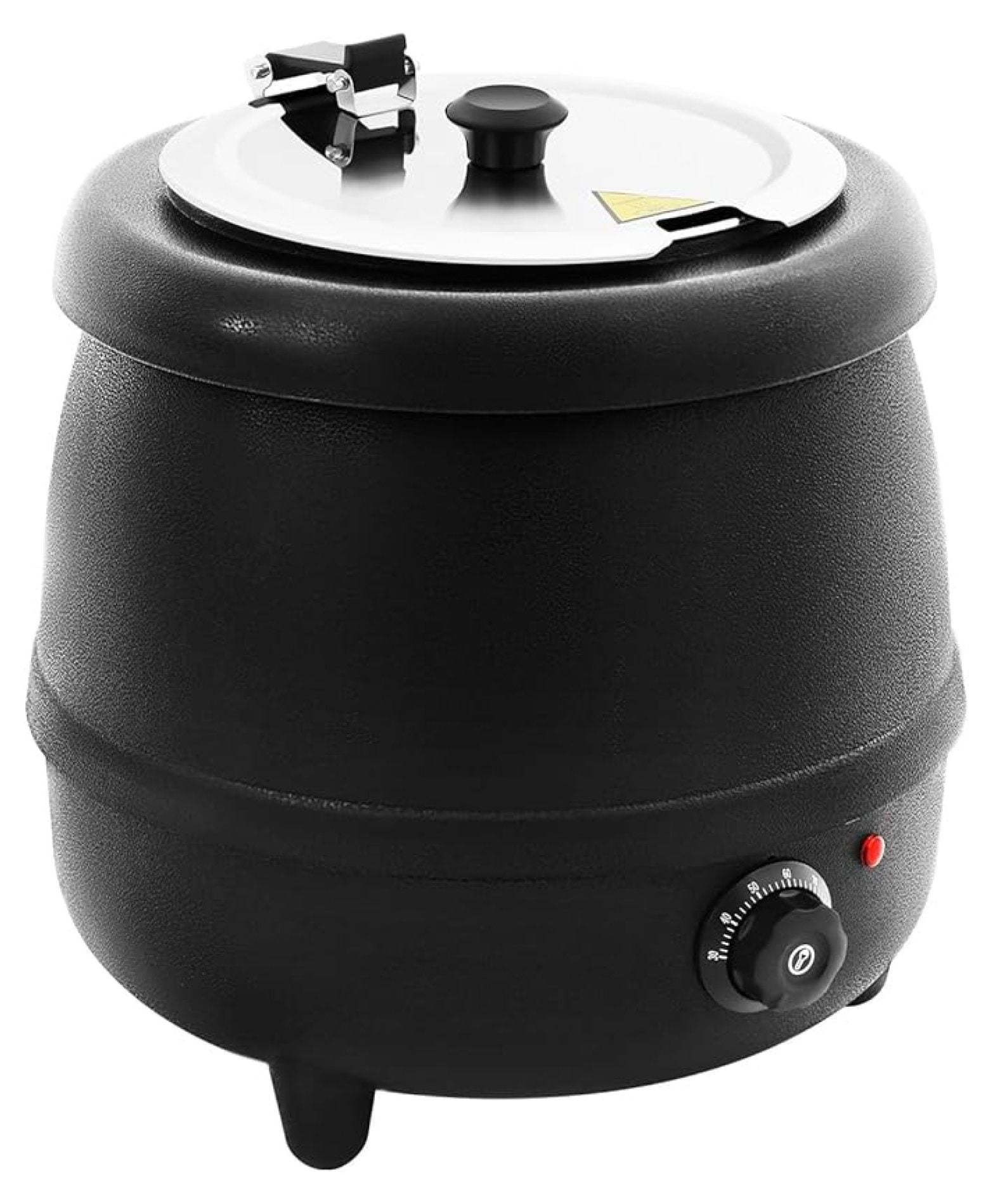 10.5QT Soup Insulation Pot, Steel Soup Kettle with Overheat Protection ...