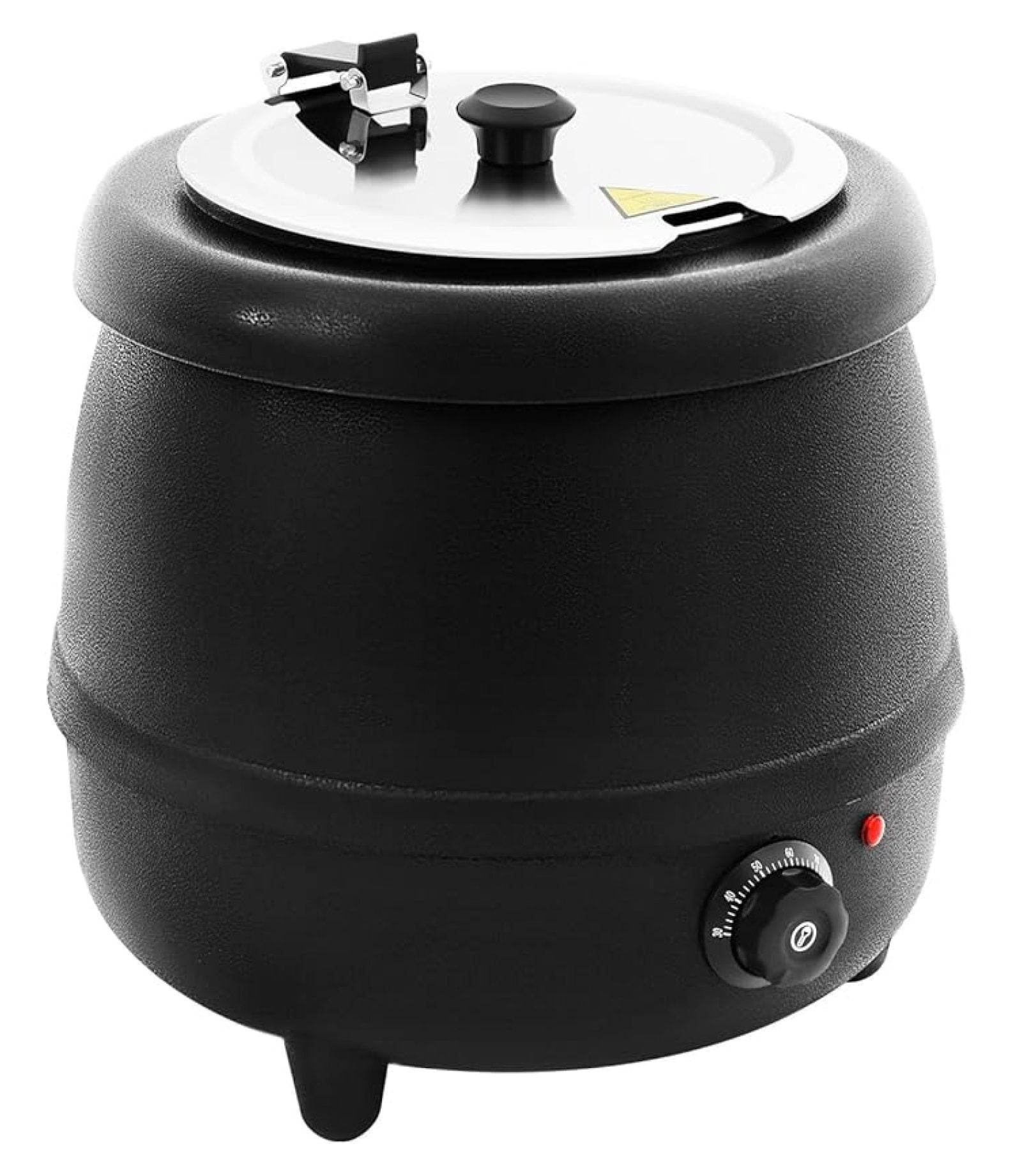 10.5QT Soup Insulation Pot, Steel Soup Kettle with Overheat Protection ...