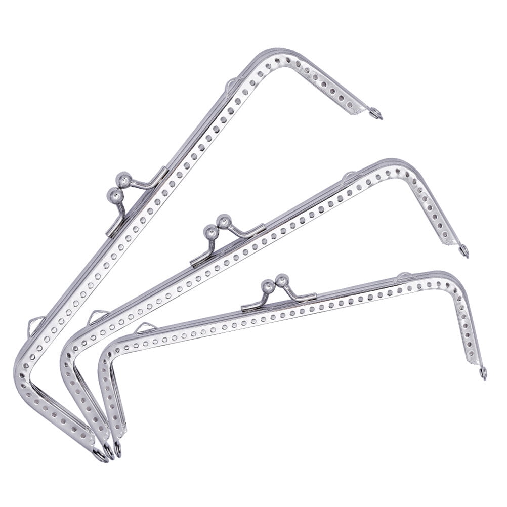 10 .5cm Handbags Silver Purse Purses Lock Craft Handmade Purse Frame ...