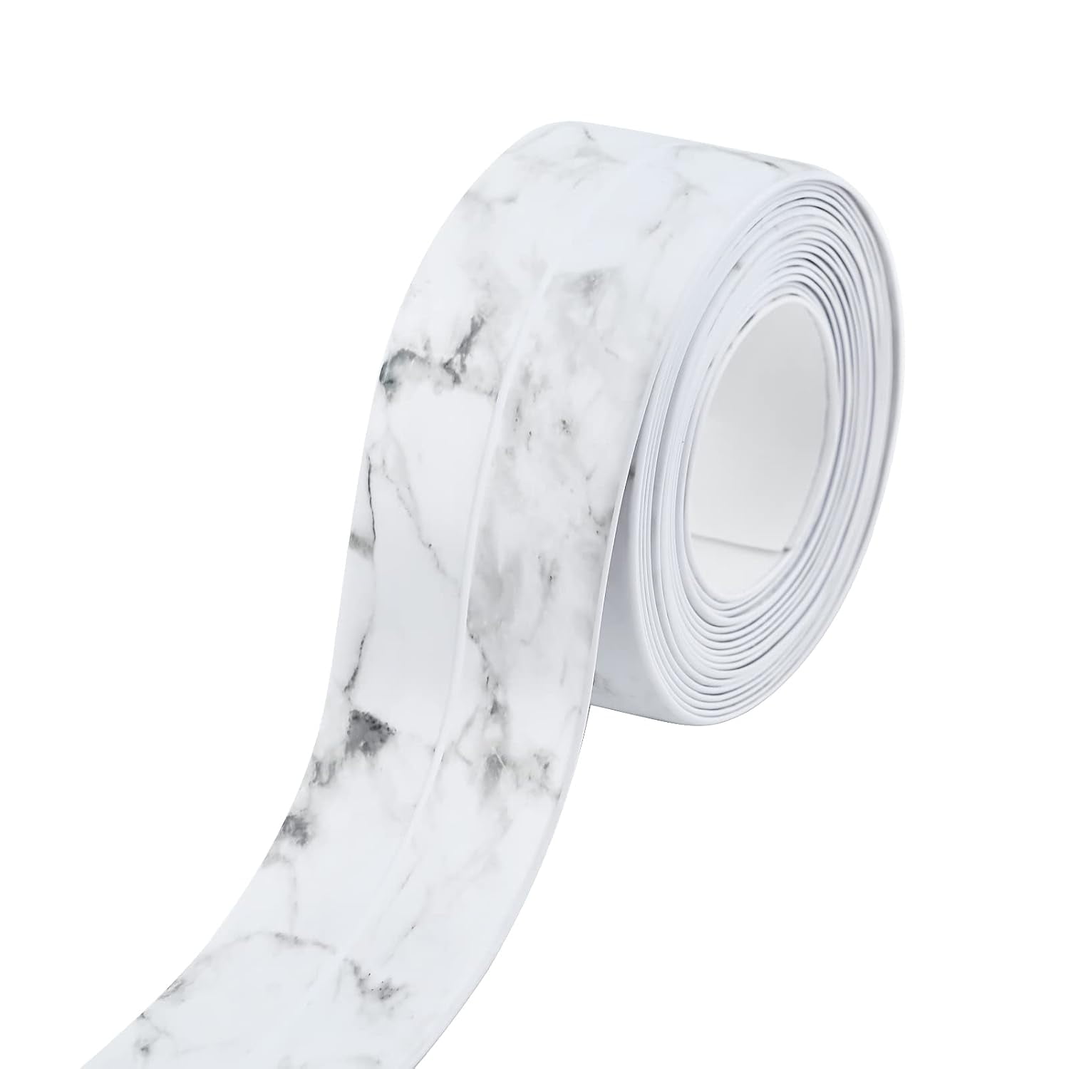 10.5ft Bath Sealant Strip Marble Pattern Self Adhesive Caulk Strip ...