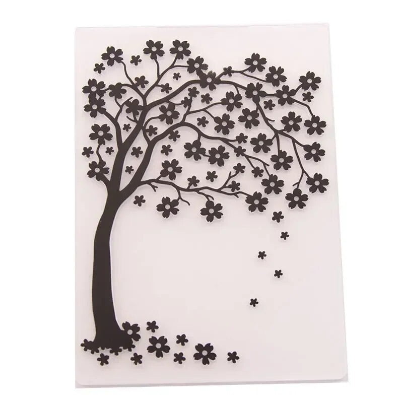 10.5x14.5cm Plastic Embossing Folder DIY Craft Template Molds Stamp ...