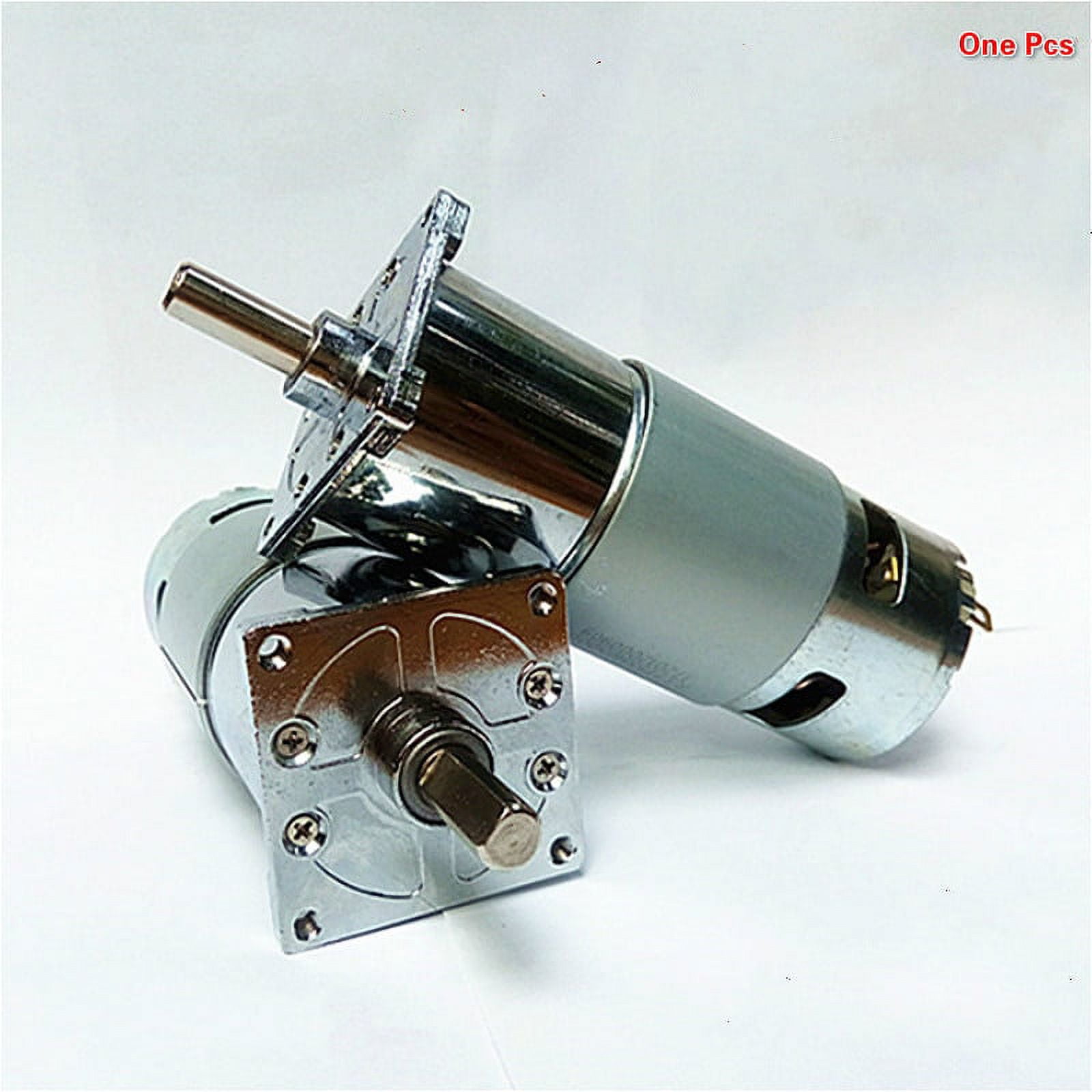 10-600 RPM High Torque DC Worm Geared Motor Micro Gear Motor 12V/24V ...