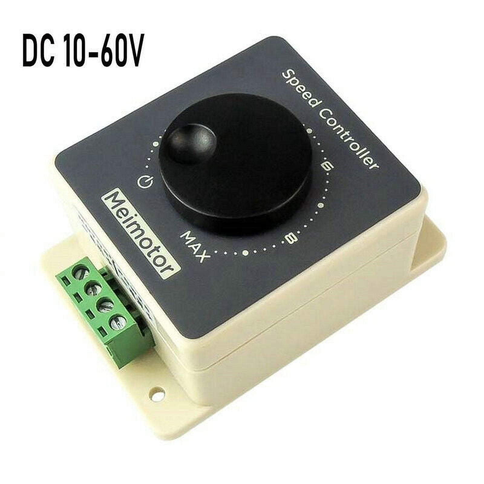 10-60V 20A Pulse Width Modulator PWM Waterproof DC Motor Speed ...