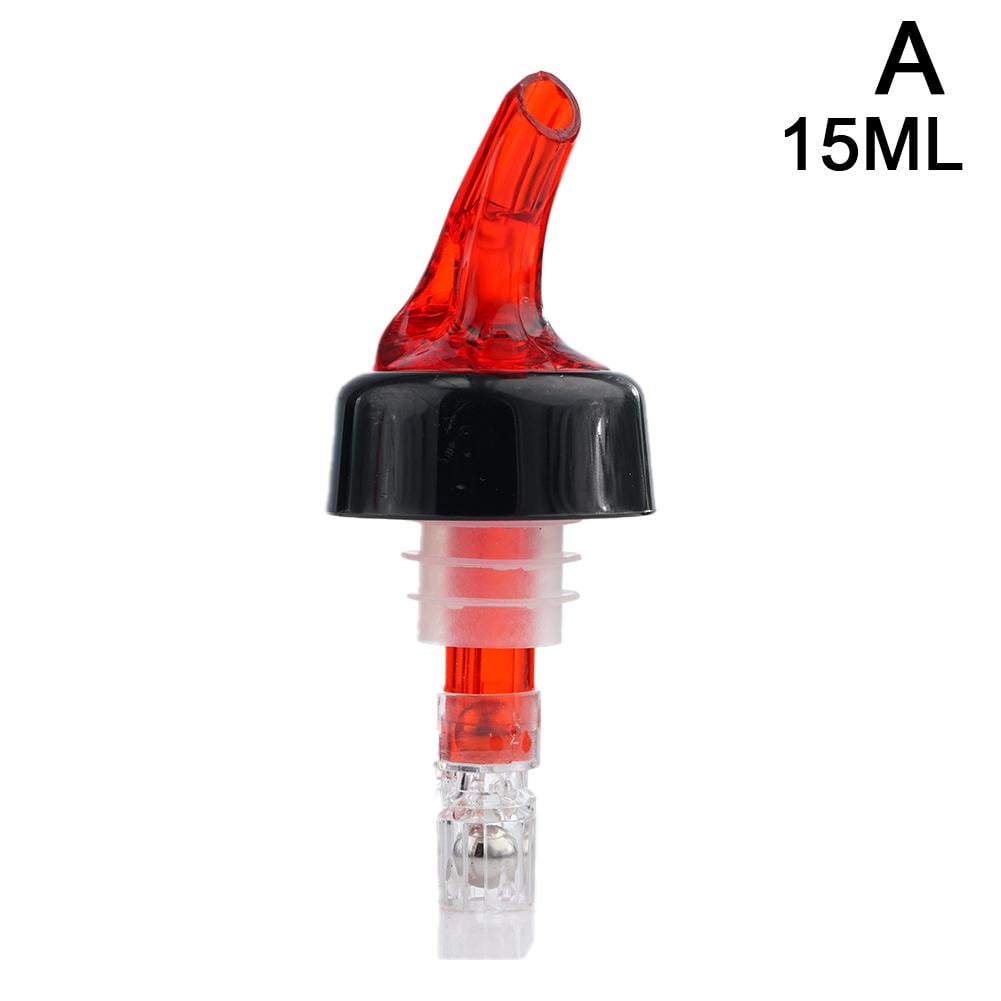 10-60ml Shot Pourer Bottle Barware Nip Measure Wine Dispenser Liquor ...