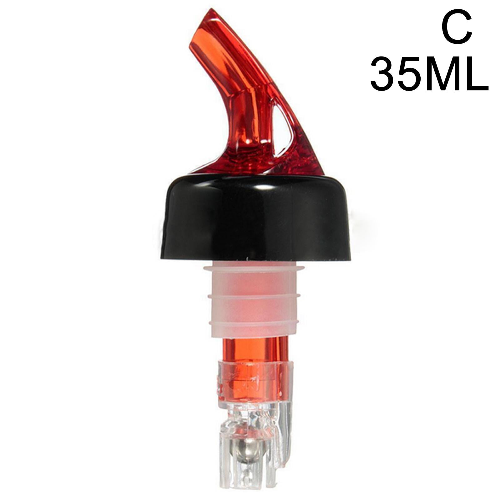 10-60ml Shot Pourer Bottle Barware Nip Measure Wine Liquor Dispenser ...