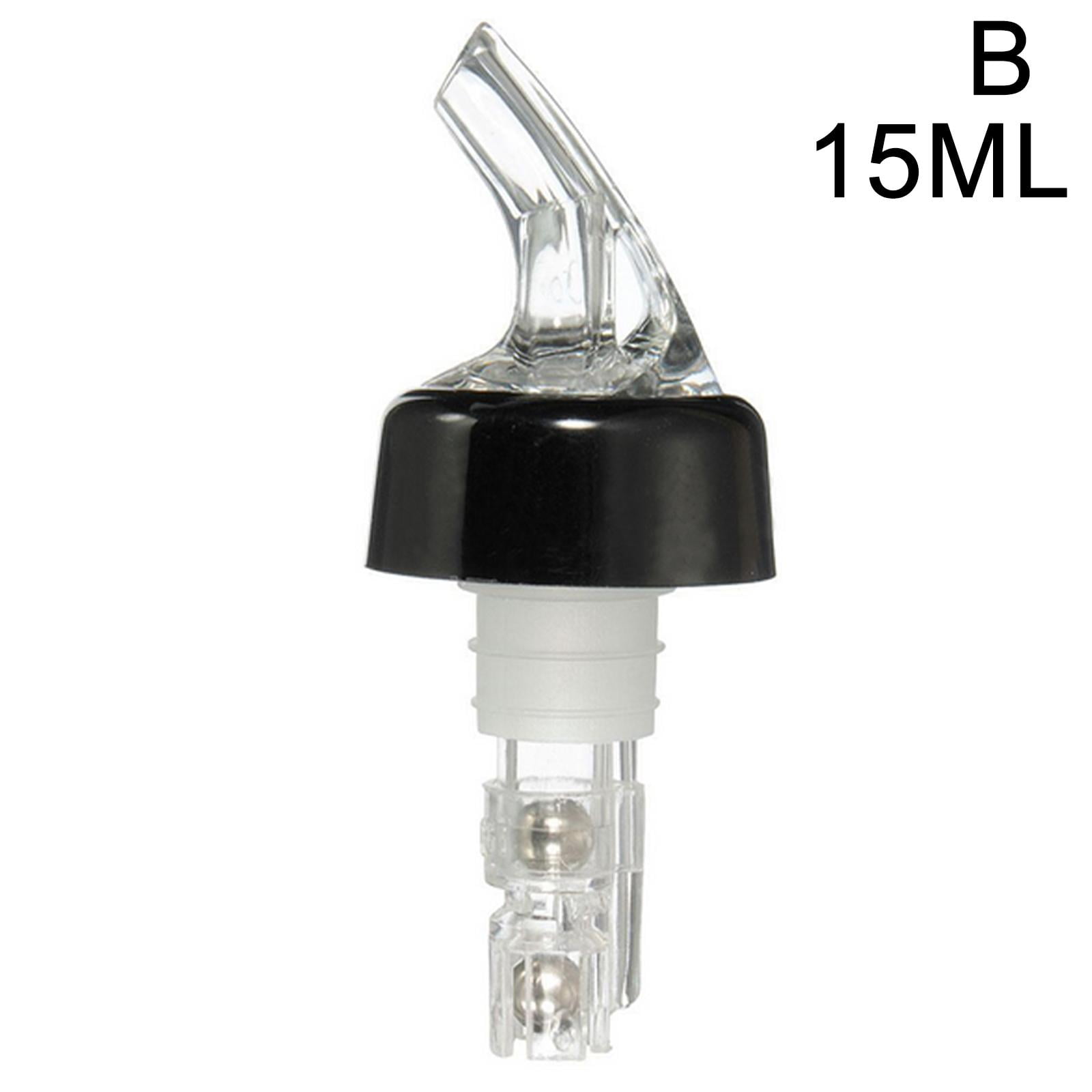 10-60ml Shot Pourer Bottle Barware Nip Measure Wine Liquor Dispenser ...