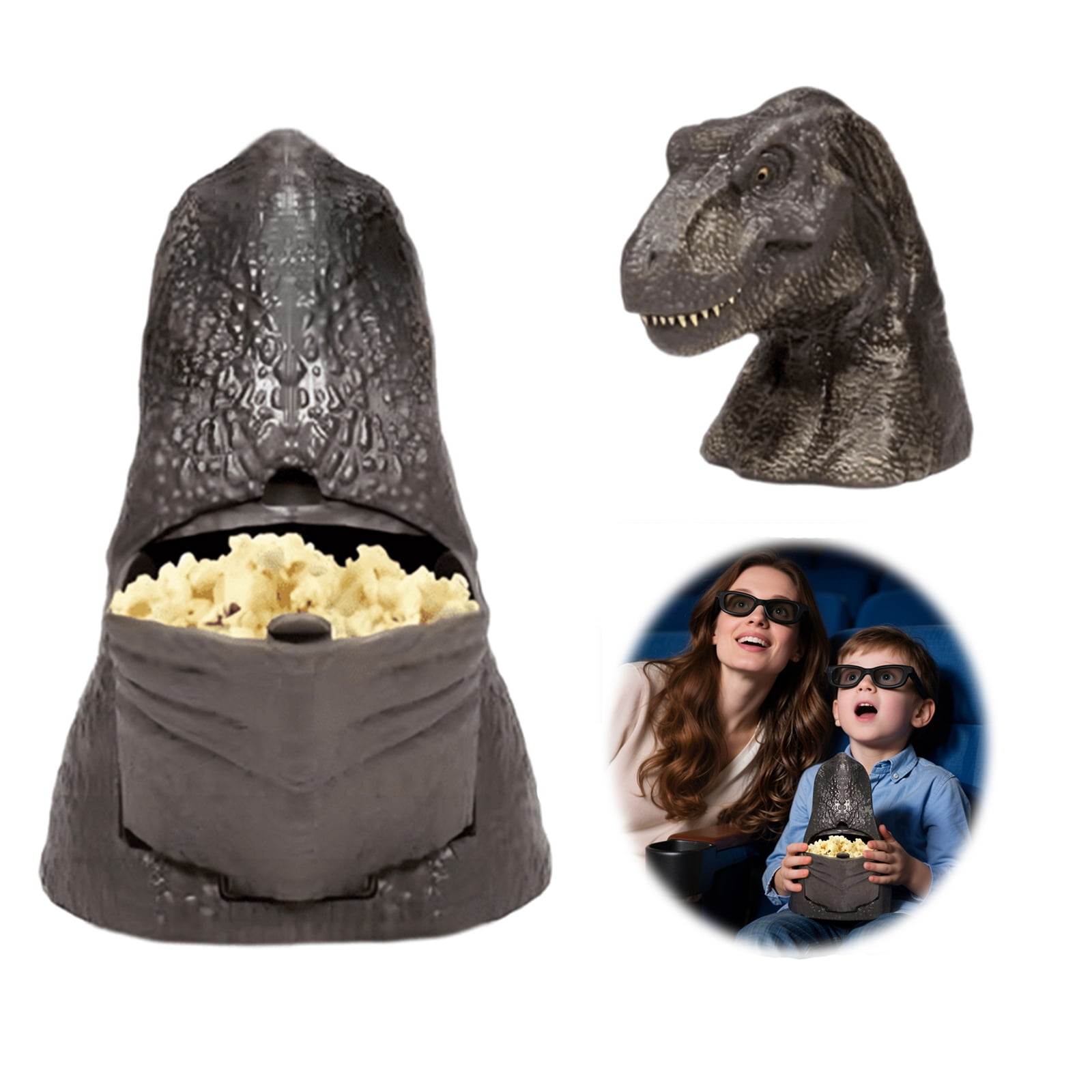 10.63" 2025 Jurassic World Rebirth Popcorn Bucket, Official Licensed ...