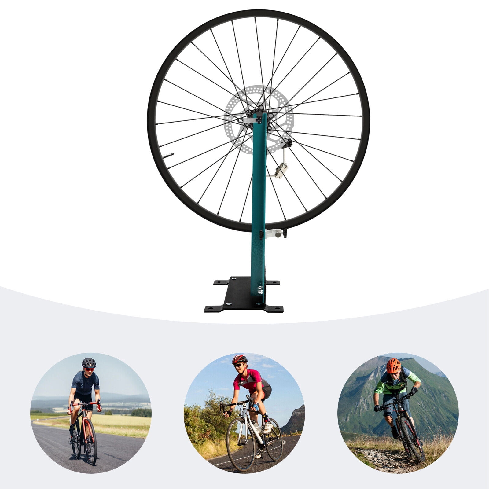 10.63*7.48*18.5 in Portable MTB Road Bike Bicycle Wheel Truing Stand ...