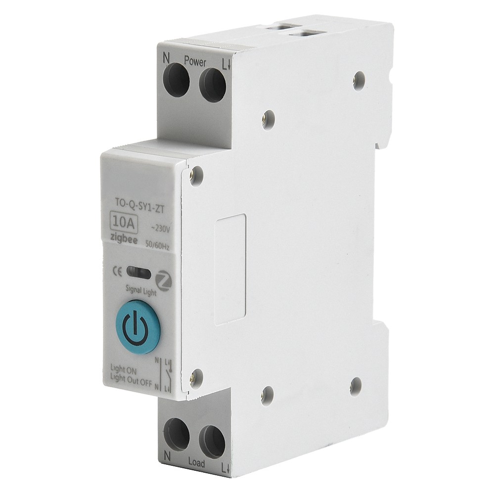 10-63A Tuya Zig bee Smart Circuit Breaker 1P Din Rail Home Remote ...
