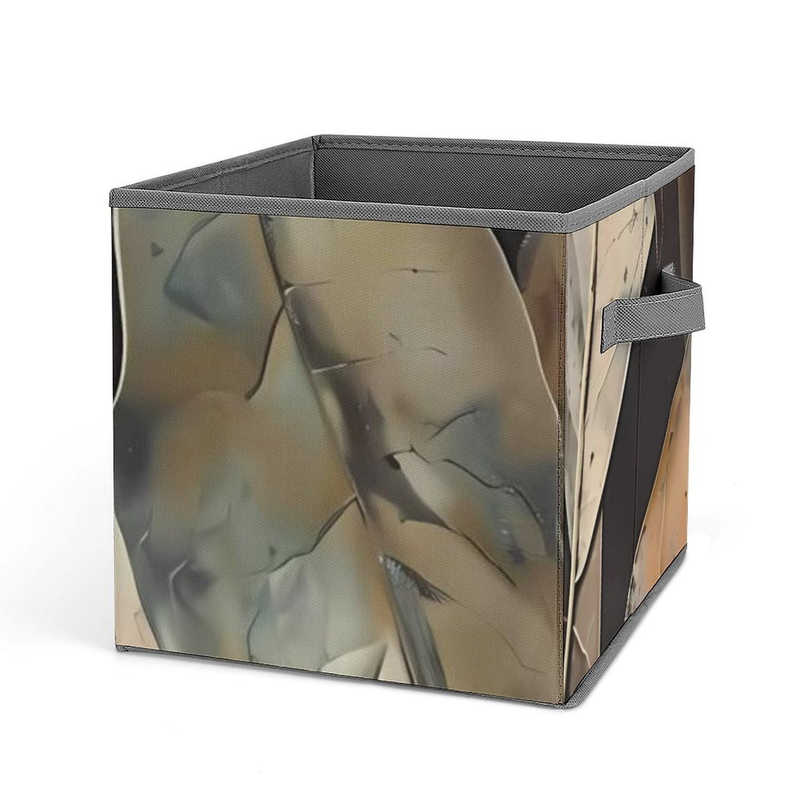 10.6in Folding Storage Box Solid Material Handle On Both Sides For Easy ...