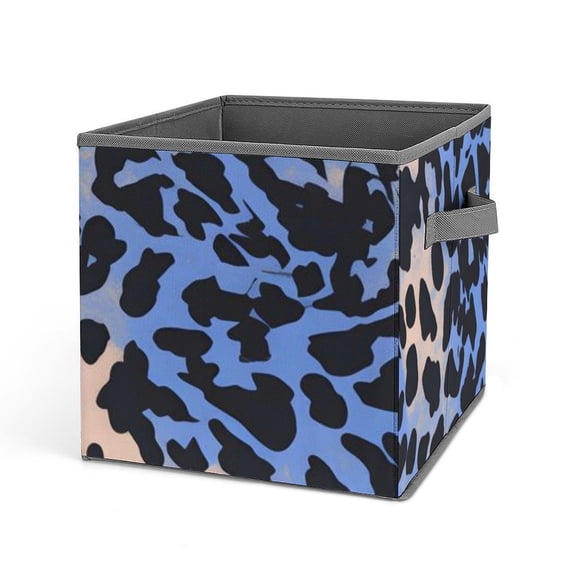 10.6in Folding Storage Box Solid Material Handle On Both Sides For Easy ...
