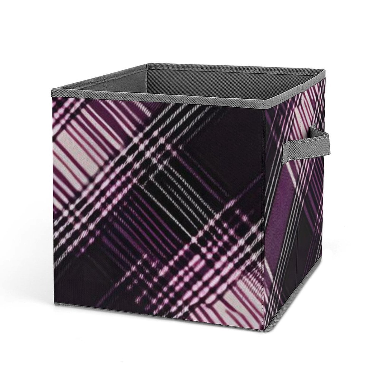10.6in Folding Storage Box Solid Material Handle On Both Sides For Easy ...