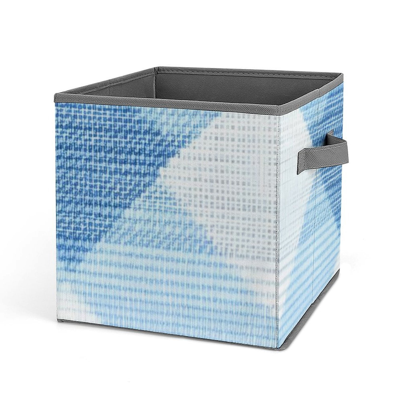 10.6in Folding Storage Box Solid Material Handle On Both Sides For Easy ...