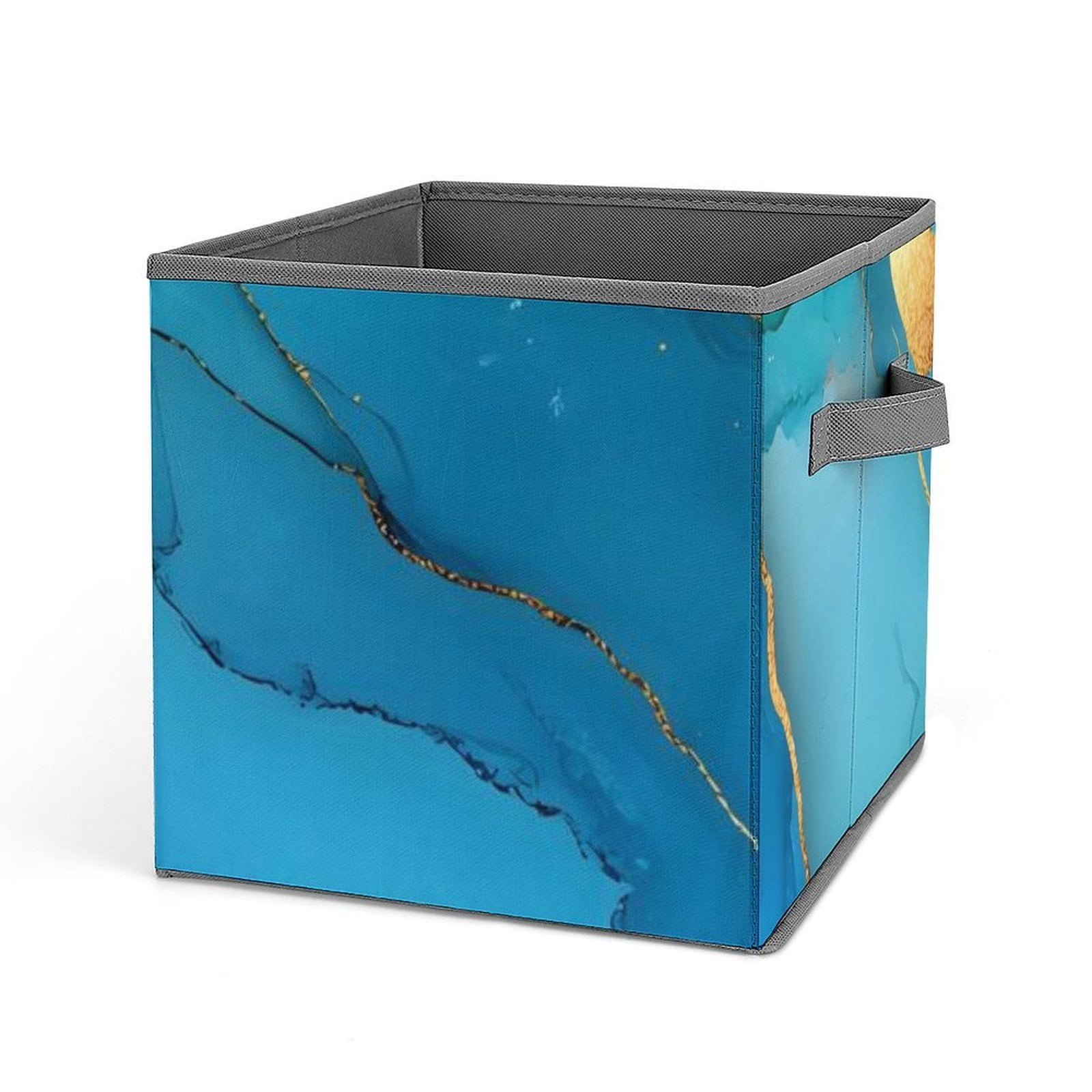 10.6in Folding Storage Box Solid Material Handle On Both Sides For Easy ...