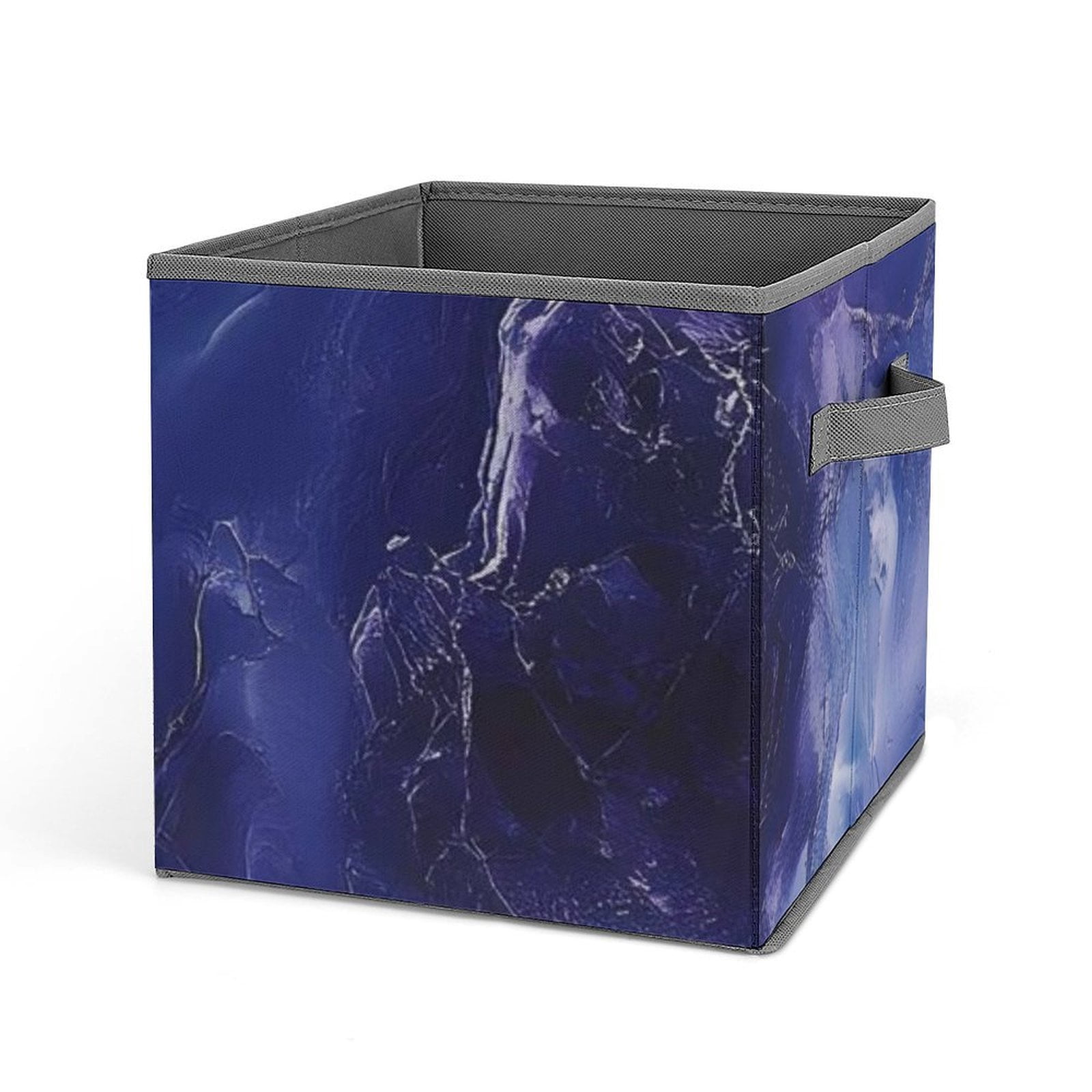 10.6in Folding Storage Box Solid Material Handle On Both Sides For Easy ...