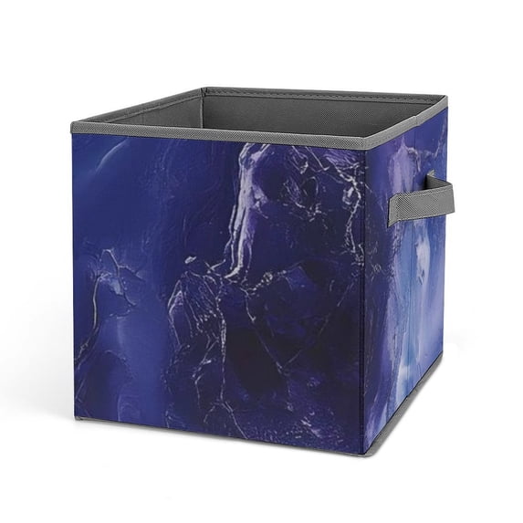 10.6in Folding Storage Box Solid Material Handle On Both Sides For Easy ...