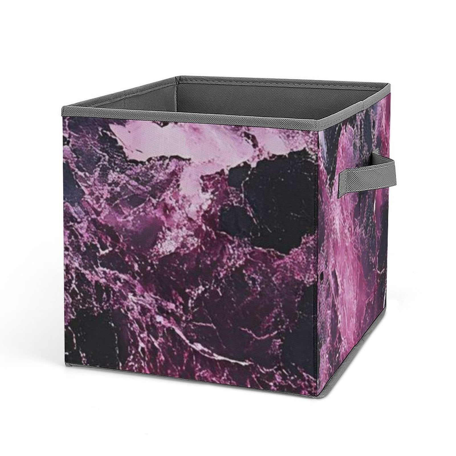 10.6in Folding Storage Box Solid Material Handle On Both Sides For Easy ...