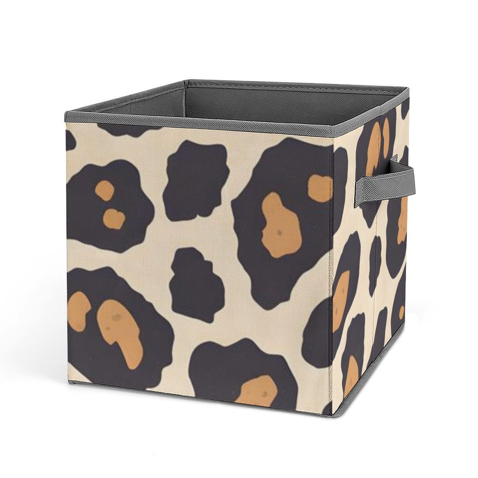 10.6in Folding Storage Box Solid Material Handle On Both Sides For Easy ...