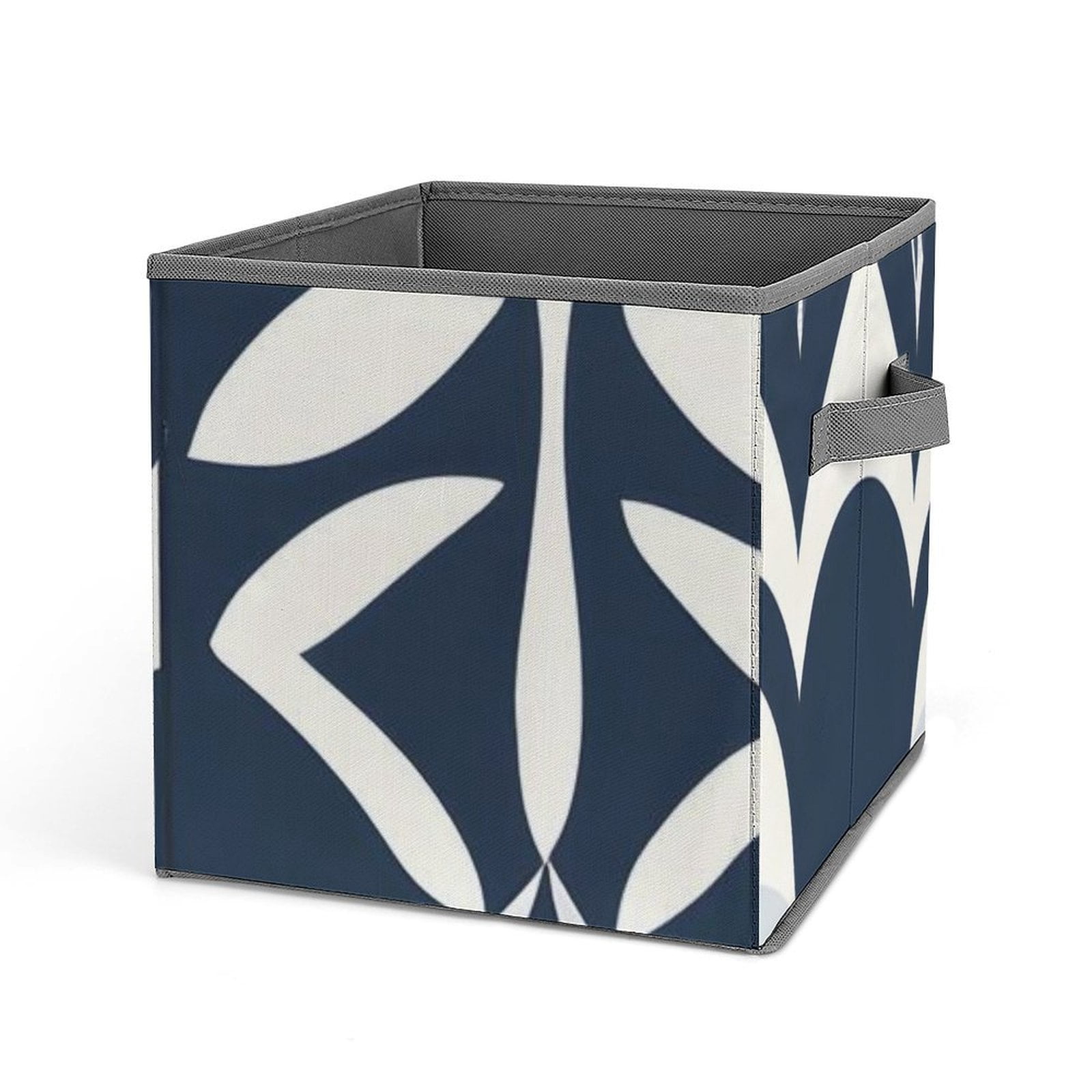 10.6in Folding Storage Box Solid Material Handle On Both Sides For Easy ...
