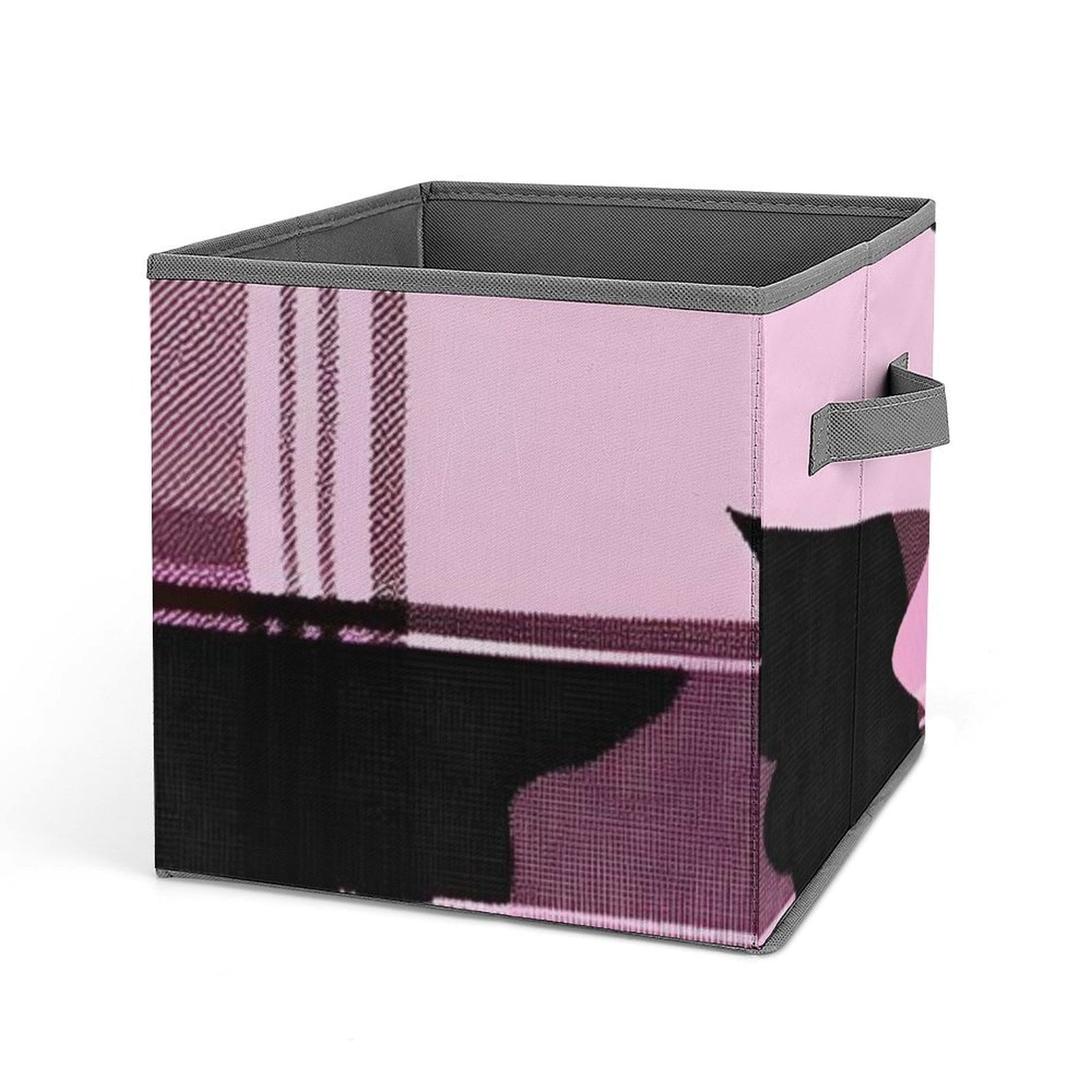 10.6in Folding Storage Box Solid Material Handle On Both Sides For Easy ...