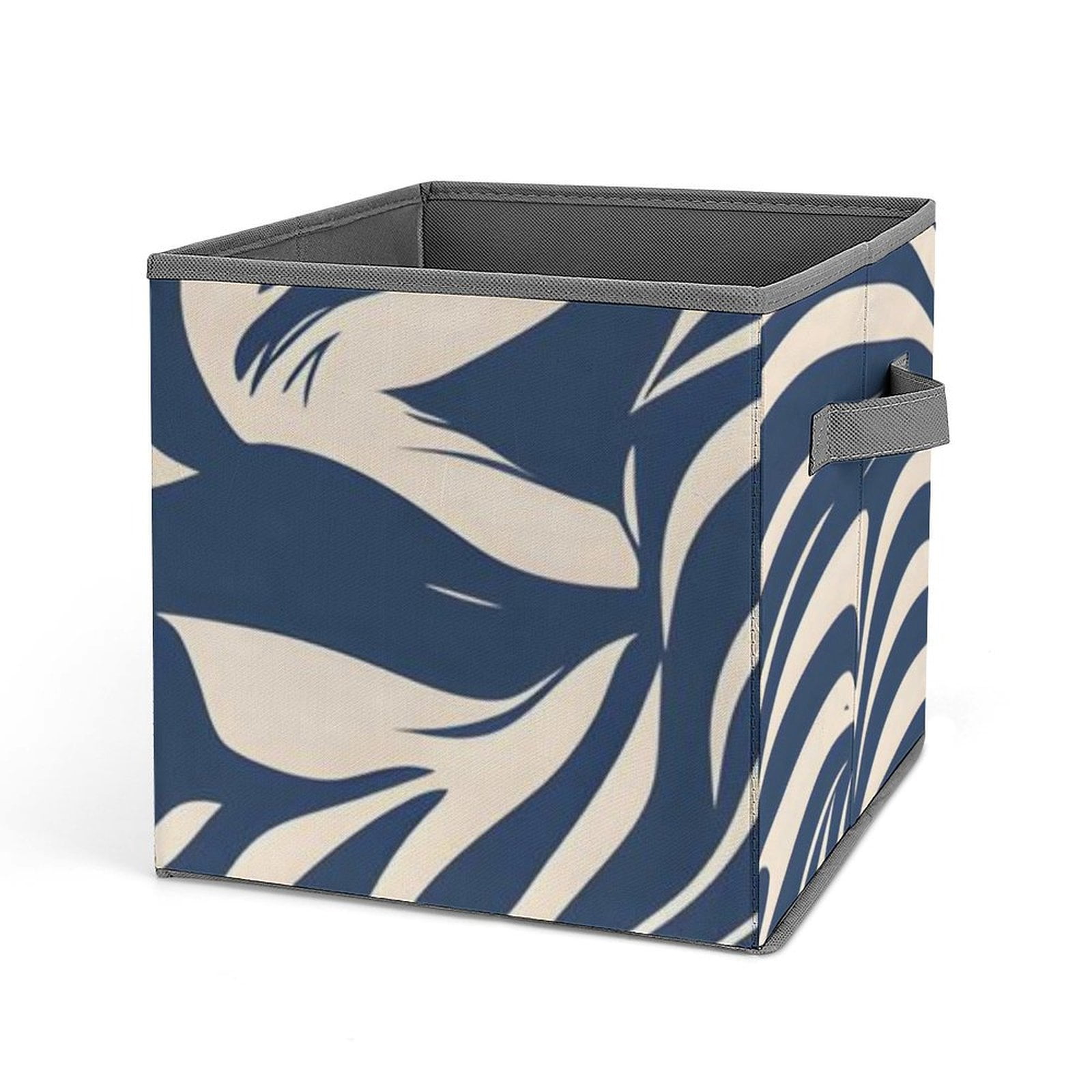 10.6in Folding Storage Box Solid Material Handle On Both Sides For Easy ...
