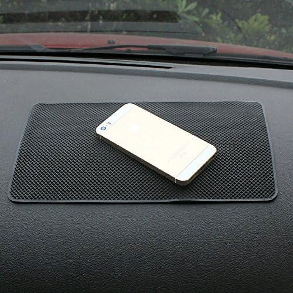 10.6in x 6.1in Extra Large Size Anti-Slip Rubber Pad, Car Dashboard Universal Non-Slip Mat use ...