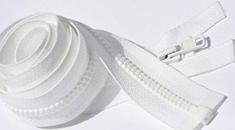 10" - 72" Vislon Zipper YKK #3 Light Weight Molded Plastic Separating ...