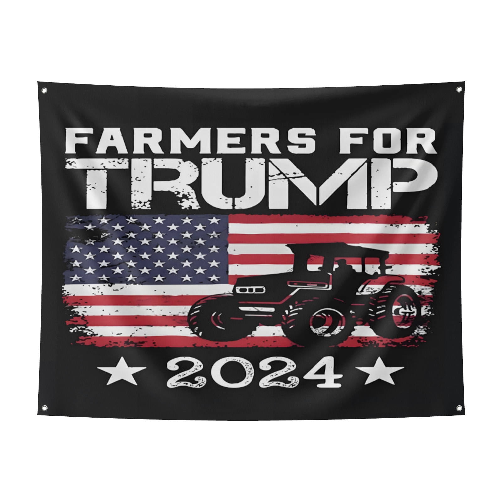 10*8 FT FARMERS FOR 2024 Holiday Banner split joint style 7.87*9.84FT ...