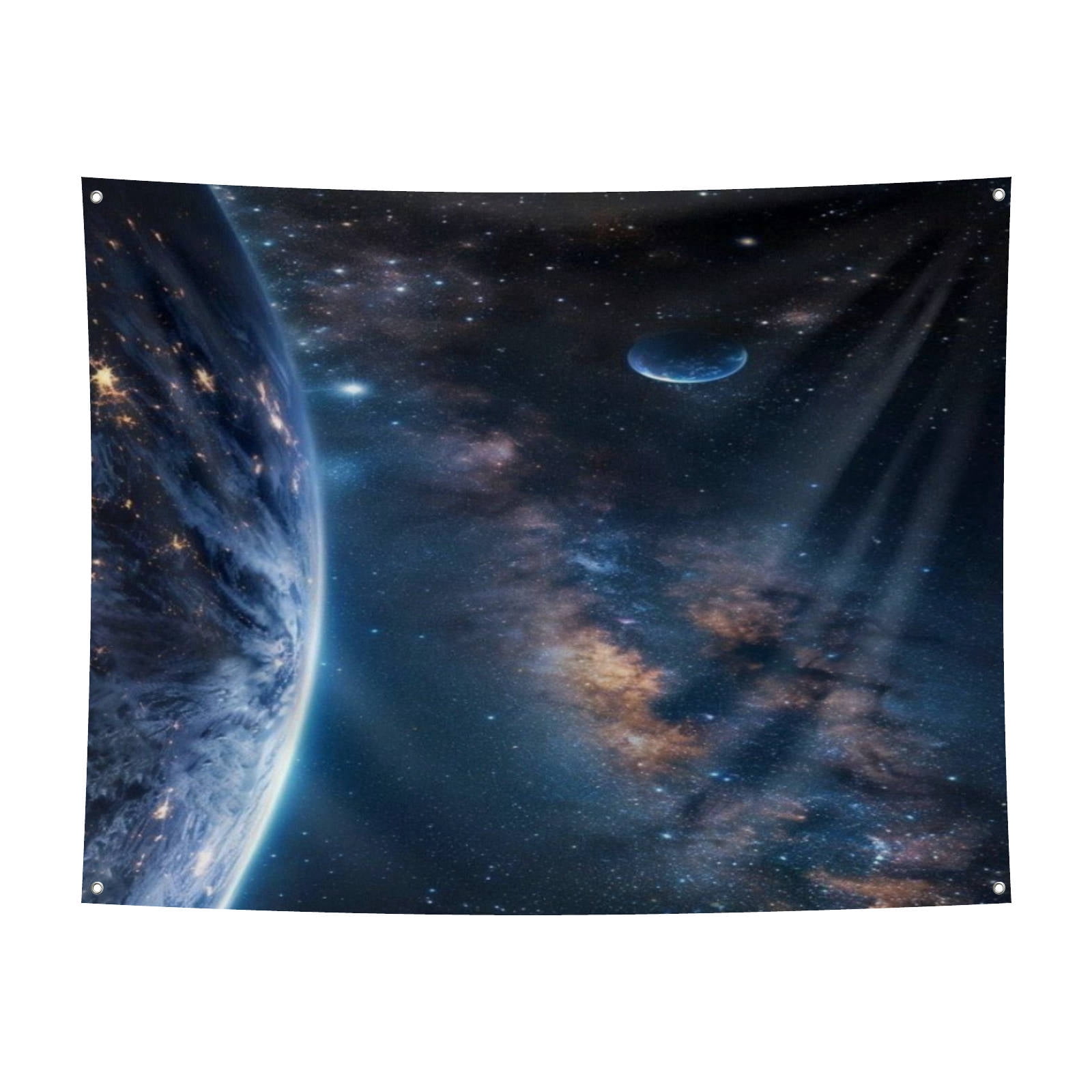 10*8 FT Starry universe Holiday Banner split joint style 7.87*9.84FT ...