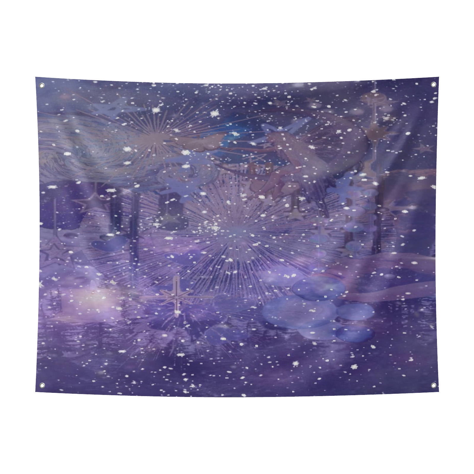 10*8 FT Starry universe Holiday Banner split joint style 7.87*9.84FT ...