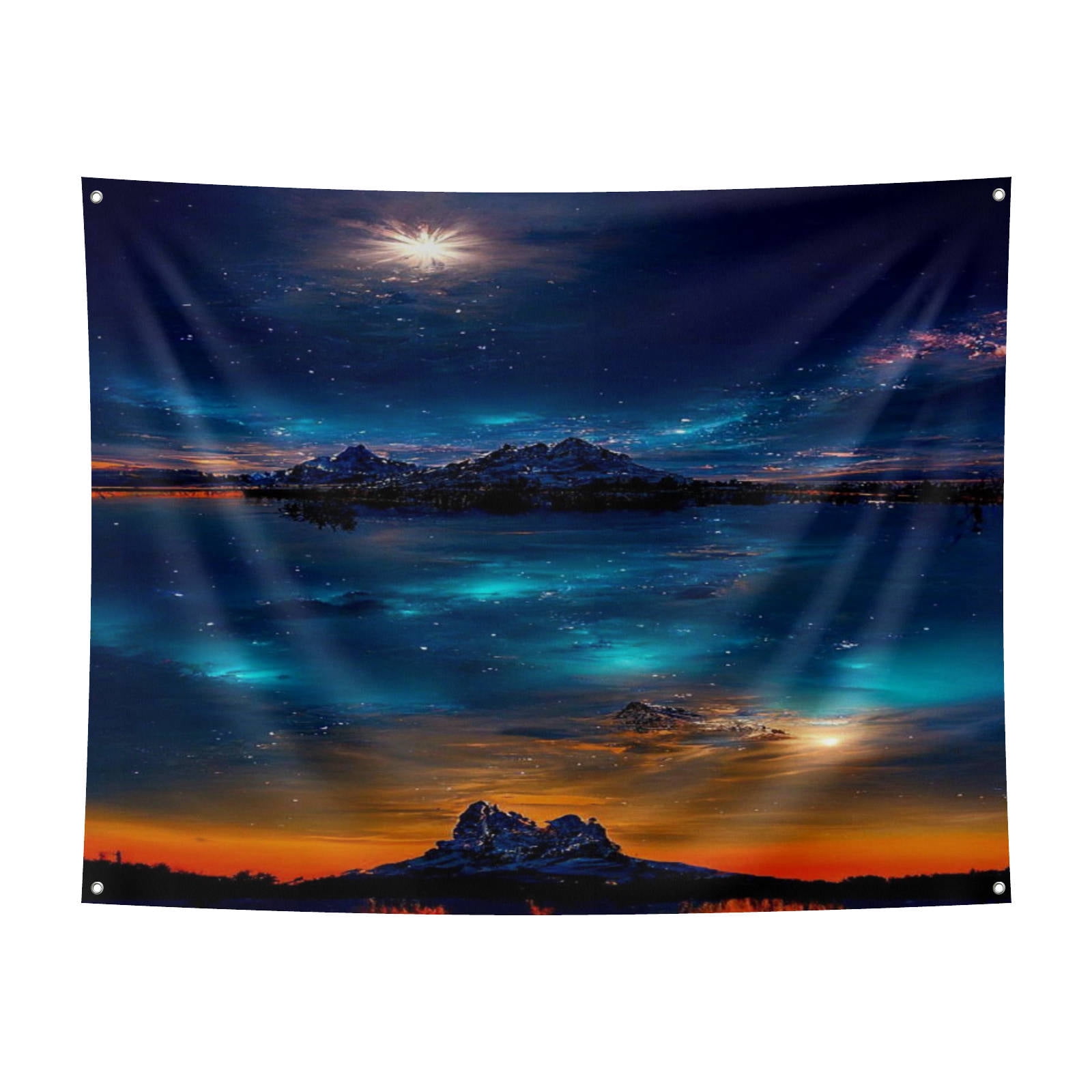 10*8 FT Starry universe Holiday Banner split joint style 7.87*9.84FT ...