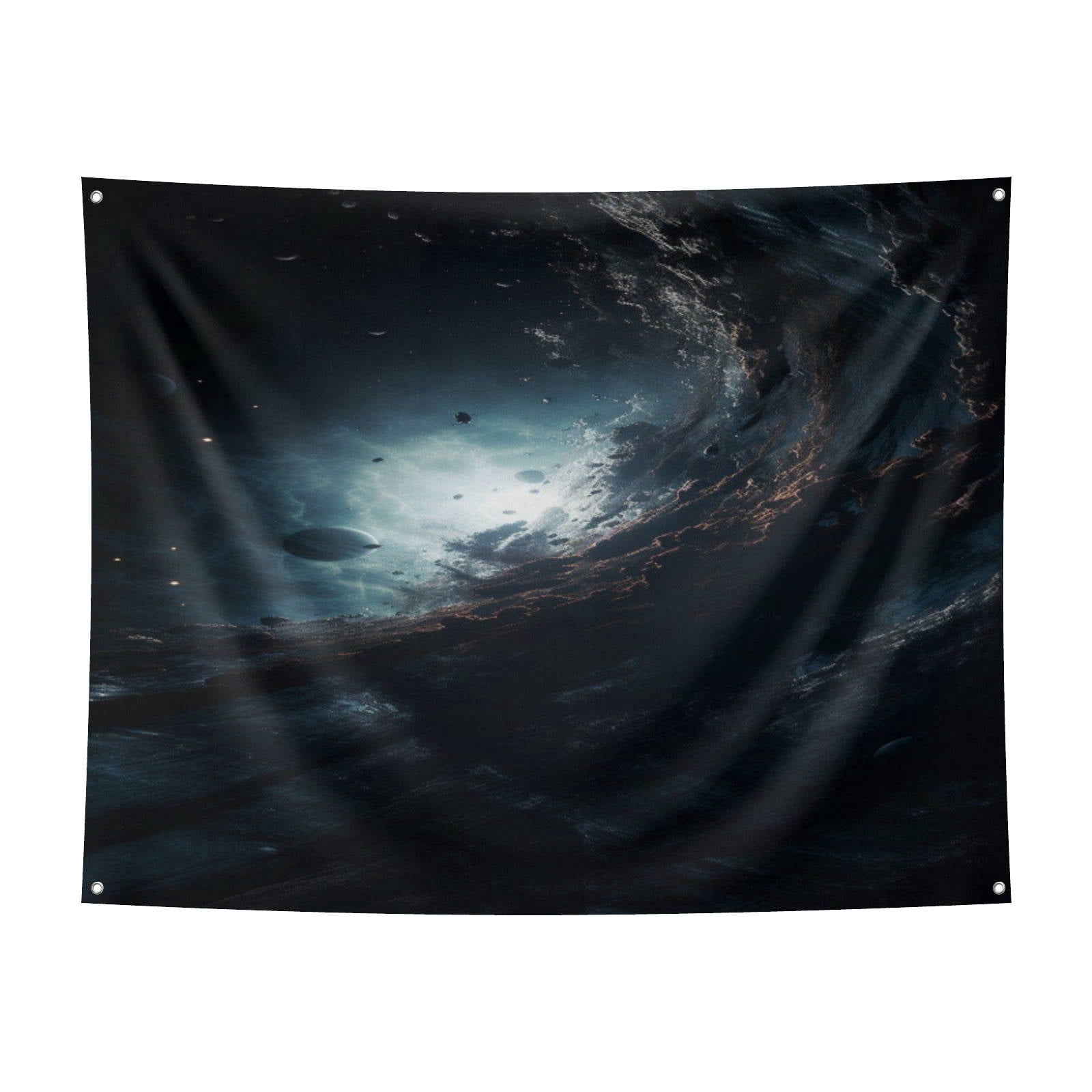 10*8 FT Starry universe Holiday Banner split joint style 7.87*9.84FT ...