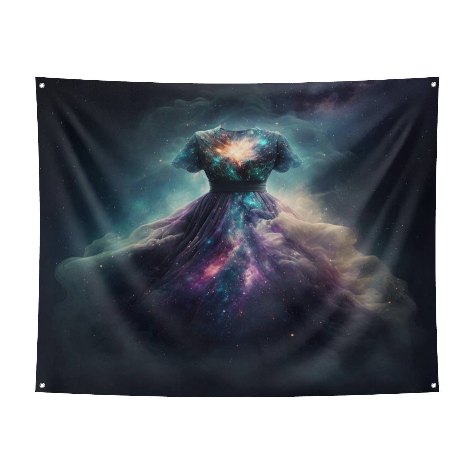 10*8 FT Starry universe Holiday Banner split joint style 7.87*9.84FT ...